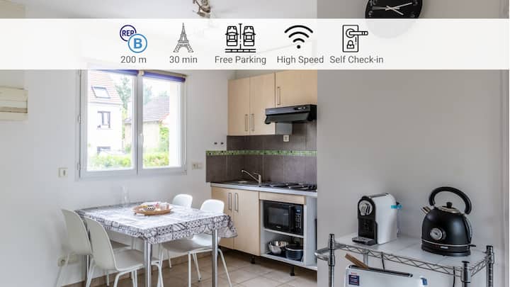 Le Duplex – Gare Rer– Parking - Palaiseau