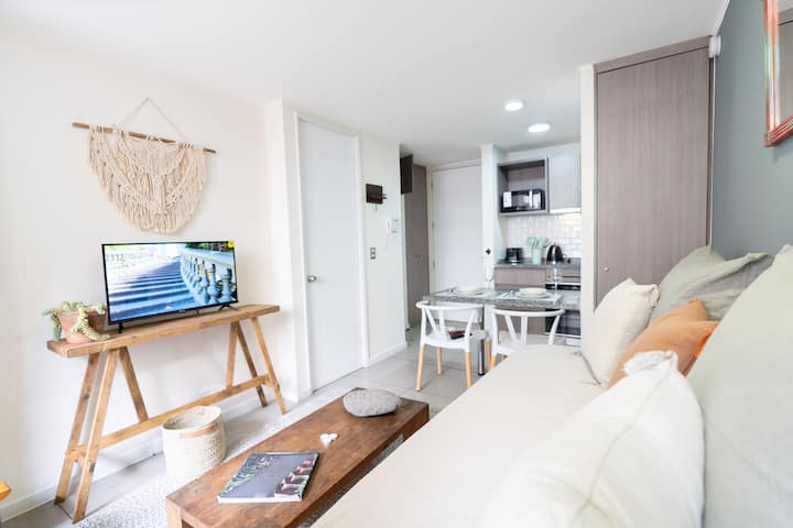 Apartment Stgo Center | 2 Beds | 5 Min To Subway - Santiago