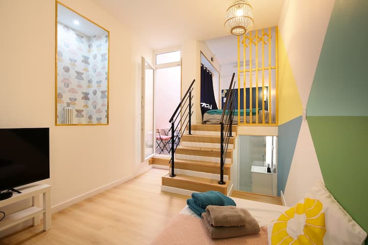 Le Loft D'ony_appartement  Climatisé Saint-michel - Toulouse
