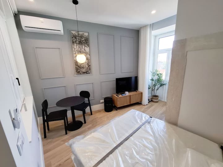 Studio 304 • Lisbonne • Balcon • Ascenseur • Clima - Lissabon