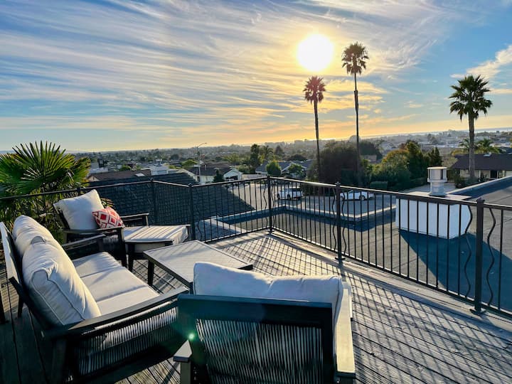 Arroyo Grande Gem W/ Spa, Game-room & Ocean Views - Pismo Beach, CA