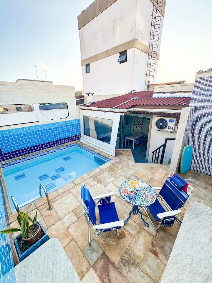Penthouse 51 With Private Pool - Santos