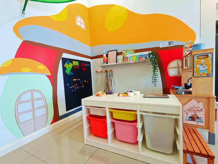 5 Mins Walk To Legoland@d'pristine@1br Bunk Bed - Iskandar Puteri