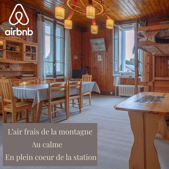 T2 Spacieux Au Centre De La Station Du Revard - La Féclaz