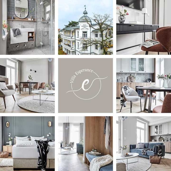Villa Esperance - Suite Chaleur Mit Balkon - Binz