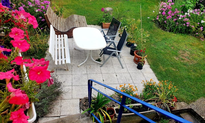 Ruhige Ferienwohnung Mit Garten - Heubach