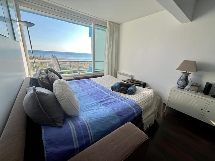 Studio Vue Mer Wifi - Face Plage Linge Inclus ! - Le Barcarès
