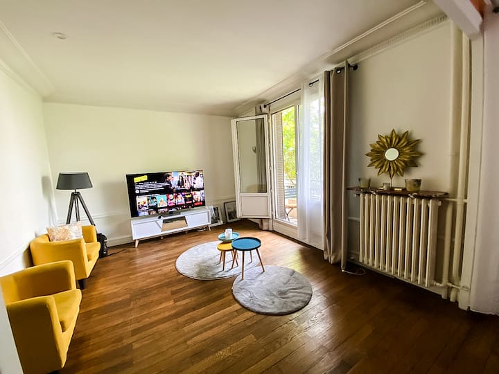 Le Charming - Parc De La Villette/ Canal De L'ourq - París