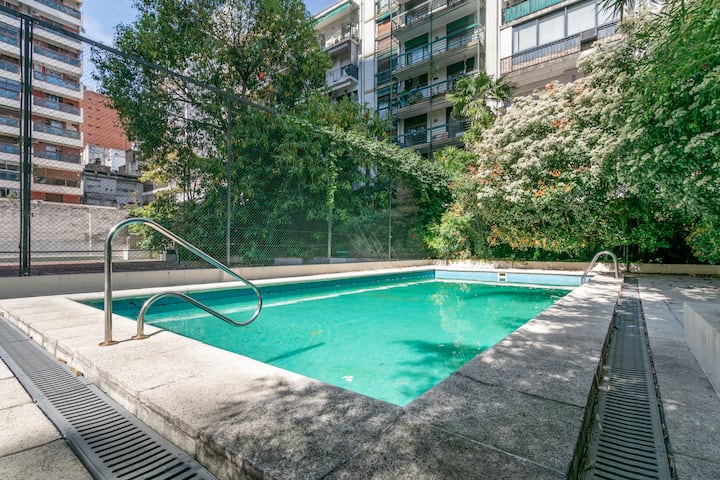 Spacious 2br W Balcony / Security/ Wifi / Belgrano - San Martin, Argentina