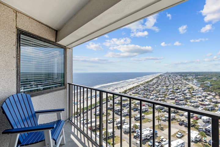 Updated 2 Bedroom Ocean View - Surfside Beach, SC