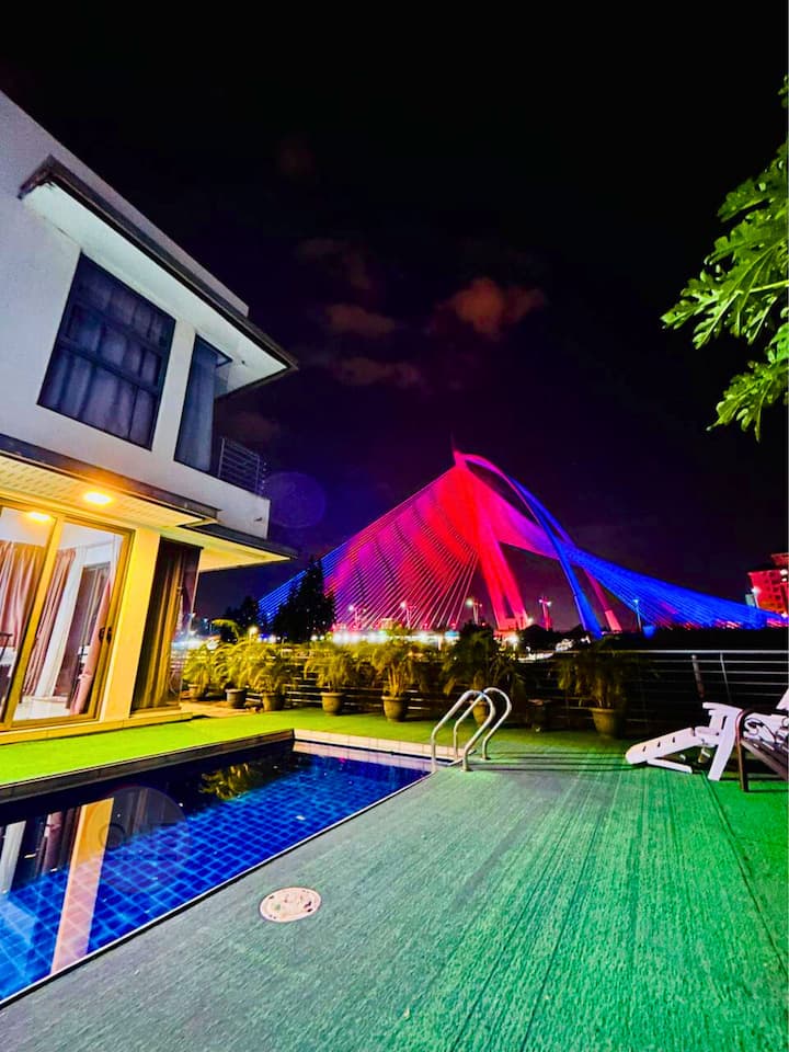 Os Private Pool 3-sty Bungalow (5r5b Villa Vouge) - Cyberjaya