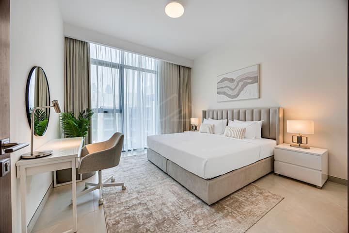 Brand New Canal Residence Complex 1 Bd Apt - Dubai