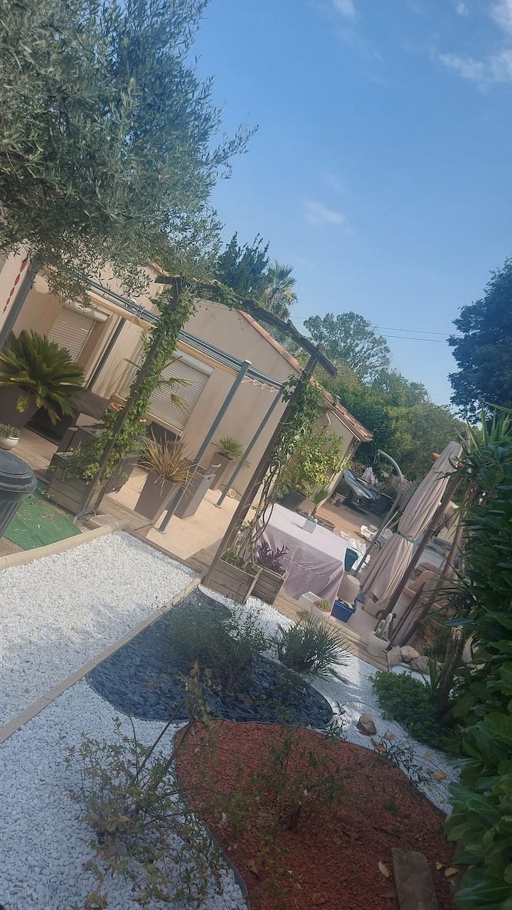 Villa Avec Piscine Privé Sans Vis à Vismontpellier - Montpellier
