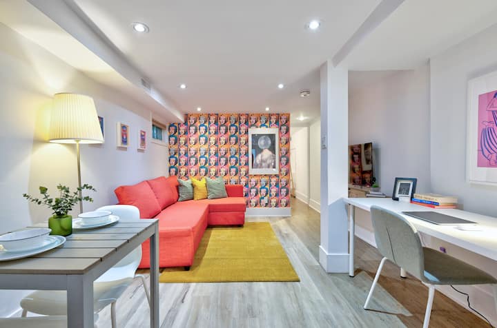 Chic 1 Bedroom In Trendy Area For Extended Stays - Toronto