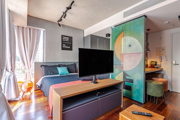 V Mada Apartamento Novo Design Moderno Paisagismo - Pinheiros