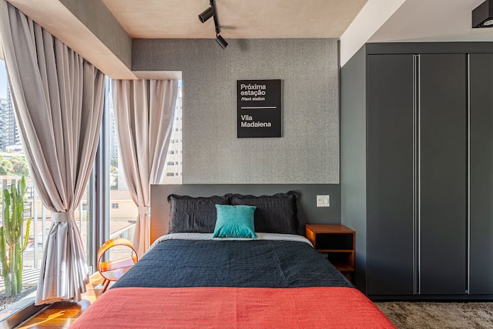 V Mada Apartamento Novo Design Moderno Paisagismo - Pinheiros