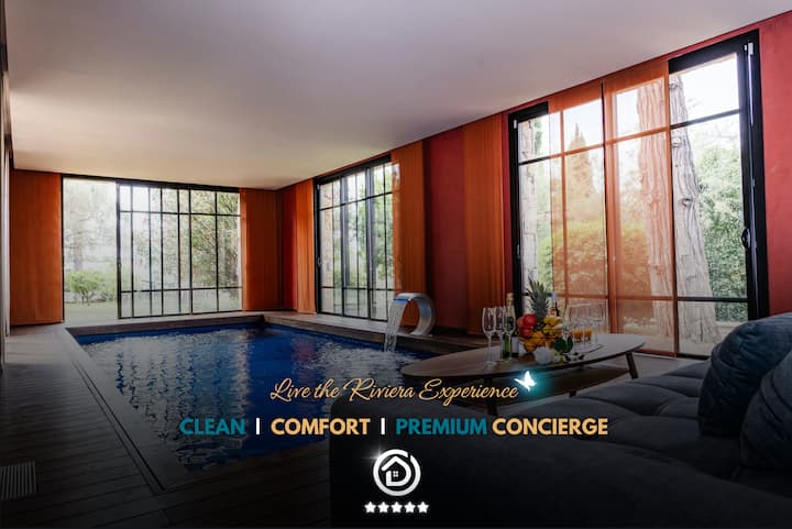 Un Instant Suspendu : Charme & Piscine Intérieure - Cannes