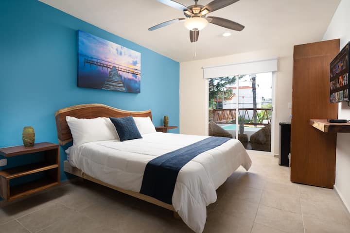 King Suite, Priv Balcony, Pool Area, 12 Min Beach - Cancún