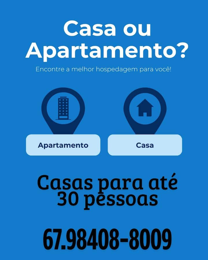 Muito Espaço - 5 Quartos E 4 Vagas De Garagem - Campo Grande