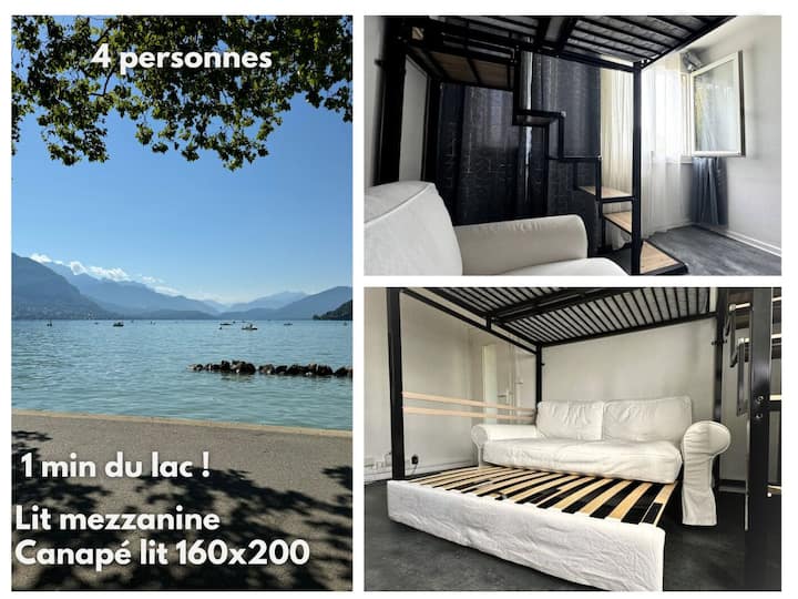 Cozy Studio à Deux Pas Du Lac - Annecy-le-Vieux