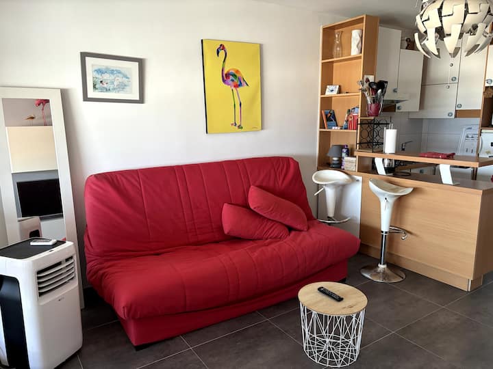 Appartement Climatisé Vue Mer Et Parking - Le Grau-du-Roi