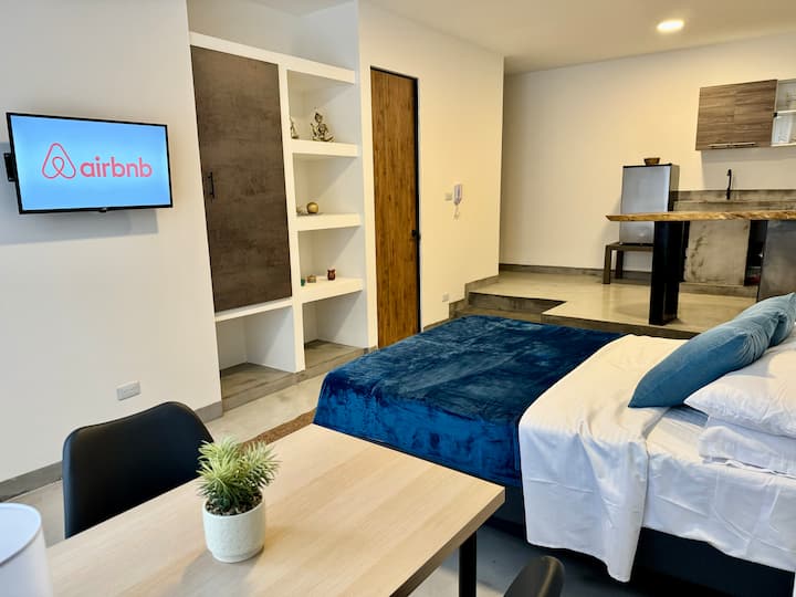 Baum Loft, Comfortable New Studio Apartment A/c - Cali