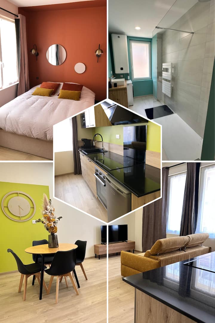 4*,coeur Quartier Historique, Parking Privé Inclus - Le Tréport
