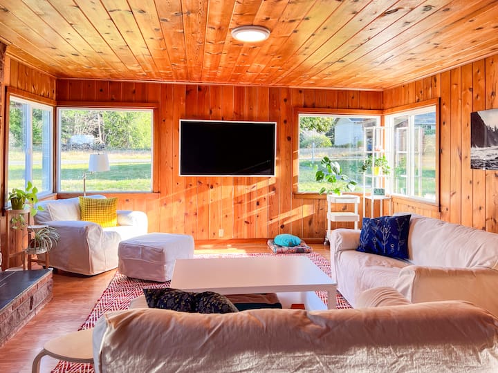 Rustic Wildflower Island Retreat - Bainbridge Island, WA