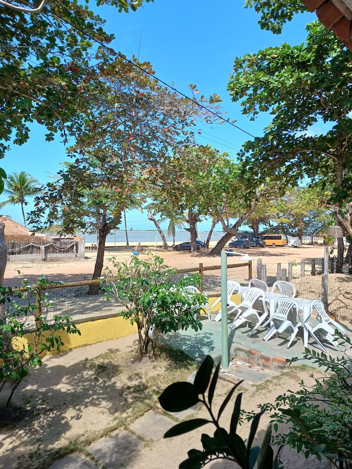 Casa Pé Na Areia De Frente Para O Mar - Caravelas