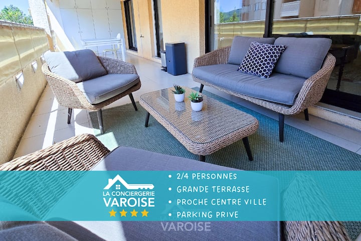 Les Gregoriennest2 Clim/ Terrasse /Parking /Wifi - La Londe-les-Maures