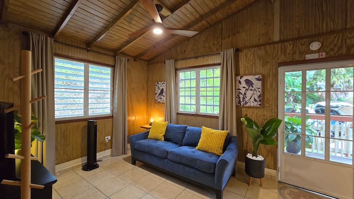Orocovis - Wood Cabin, River, Hot Tub, Fire Pit - Puerto Rico