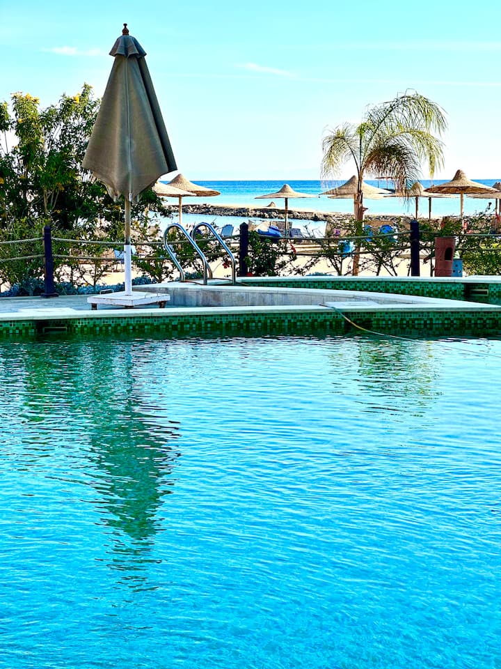 Sunside Apartments /Private Beach/pool/seaview - Egipto