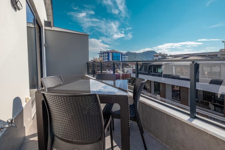 Camelia13. Duplex In Cleopatra, 200 M To The Beach - Alanya