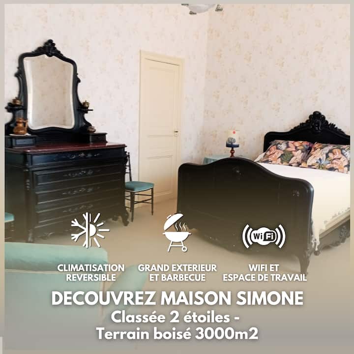 Grande Maison Simone*familiale*clim*parking*jardin - Carcassonne
