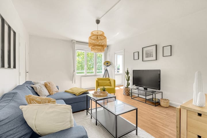 Grand Appartement - Parking Sécurisé - Métro à 50m - Toulouse