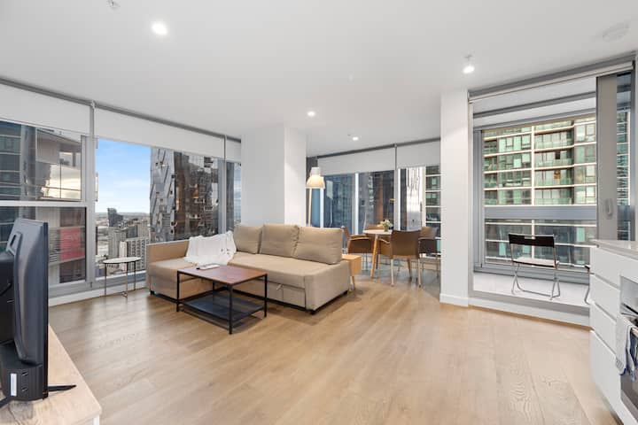 Lv36-stunning View Apt| 2b2b 5 Beds | 3min-station - Melbourne