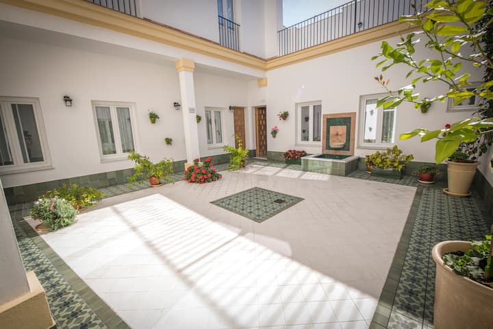 Palacio El Duende -Pkg Privé-terrasse Vue Old Town - Jerez de la Frontera