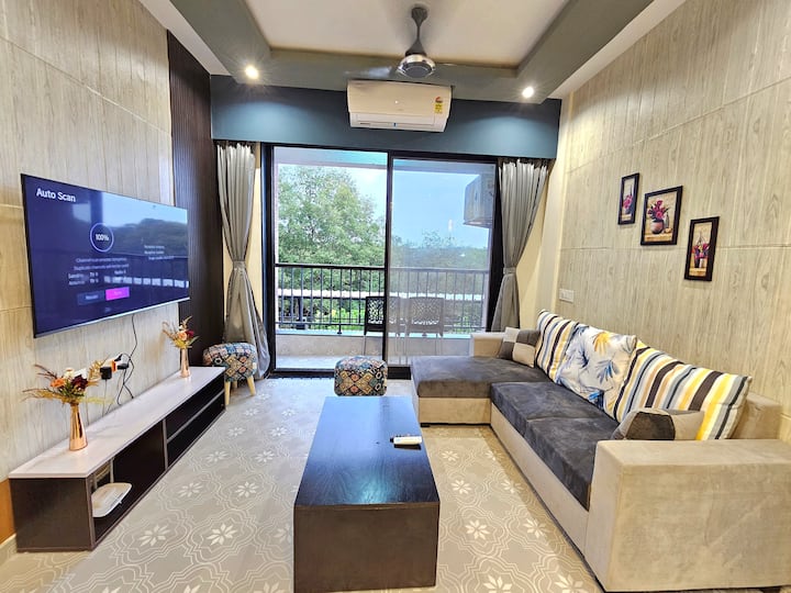 2bhk Apartment W/ Mangrove View In Candolim B110 - Goa