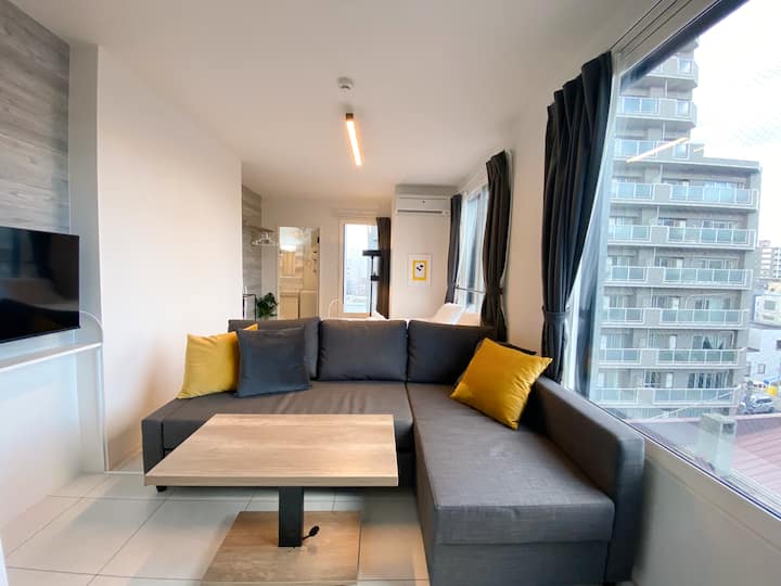 Newly Built /5 Min From Susukino/ Peaceful Area - Sapporo