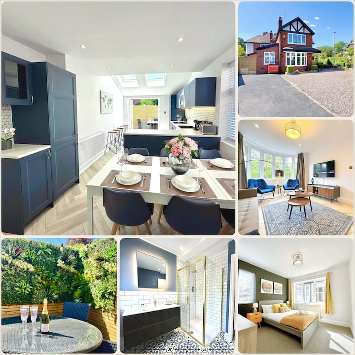 Bright 5 Bedroom House In Didsbury, Manchester - Altrincham