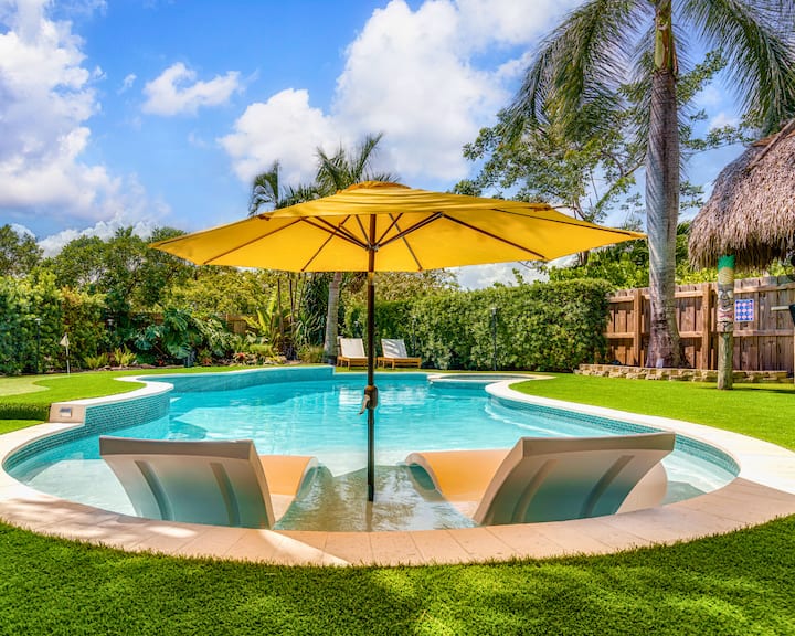 The Jungle House-heated Pool•tranquil Family Oasis - Fort Lauderdale