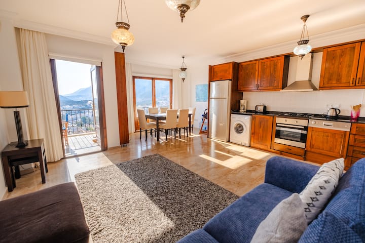 Cozy Apart With Beautiful View In Kaş - Kaş
