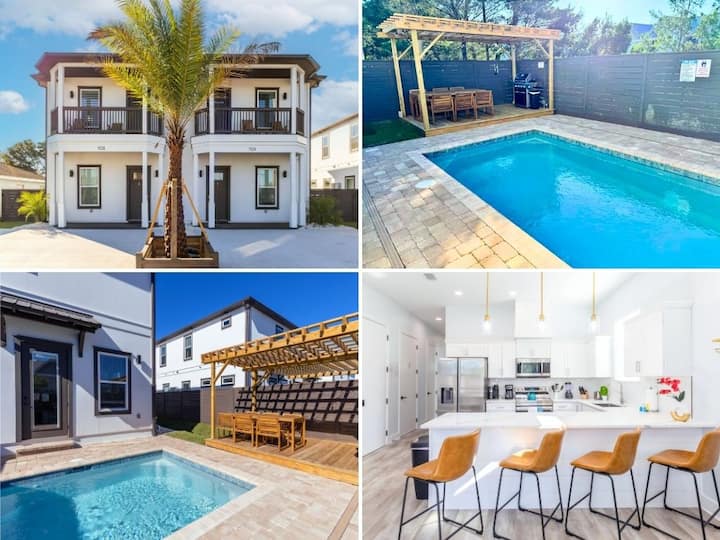 Coastal Paradise 5br Private Saltwater Heated Pool - Panama City Beach, FL