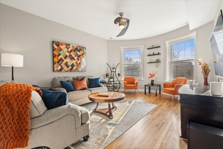 3br Condo | Uchicago | King Beds | 15 Min Downtown - Beverly - Chicago