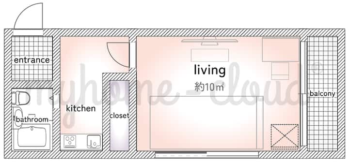 Tokyo/nishiarai Sta 5 Min/2bed/easy Access To Ueno - Kawaguchi