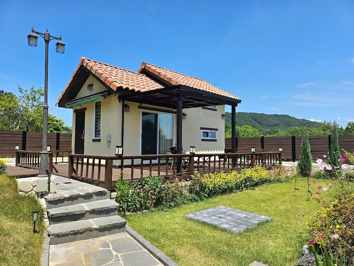 익산 빛솔 - 1동 /독채 펜션/바베큐 불멍/쉼이 있는 공간 - 익산시