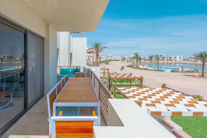 Shedwan El Gouna Bright 2 Br Pool + Lagoon View - Egypt