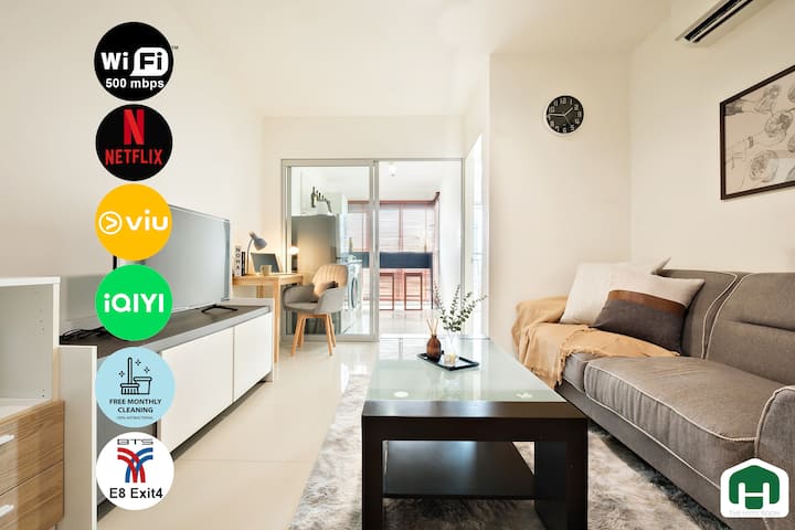 1bd On Sukhumvit 48 /Rooftop Pool /In-room Washer - Thailand