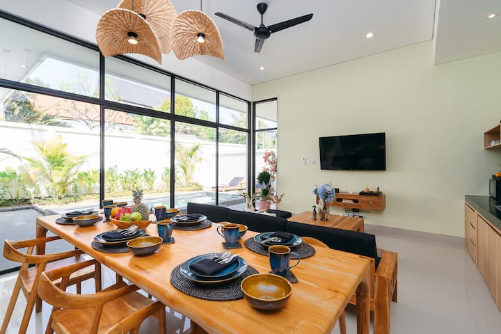 Peaceful 3br Villa In Canggu With Amazing Host! - Canggu