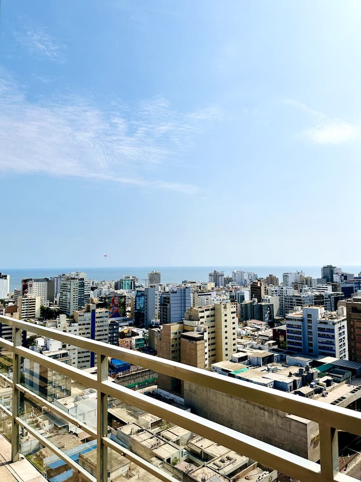 5* Two Bedroom Penthouse | Ideal Miraflores - Lima